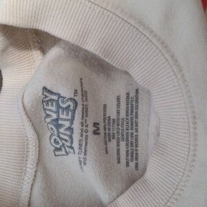 Warner Bros. | Tops | Looney Tunes Size Adult Medium Tan Looney Tunes ...